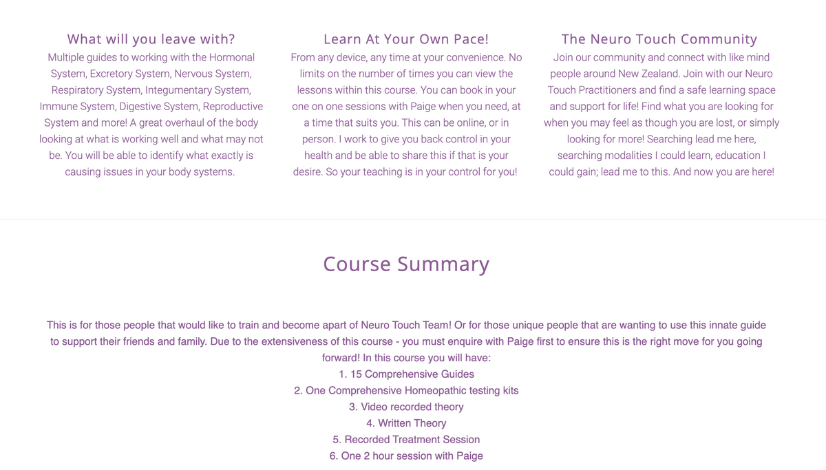 Neurological Treatment Guide | Innate Neuro Guide Body Systems | Neuro ...